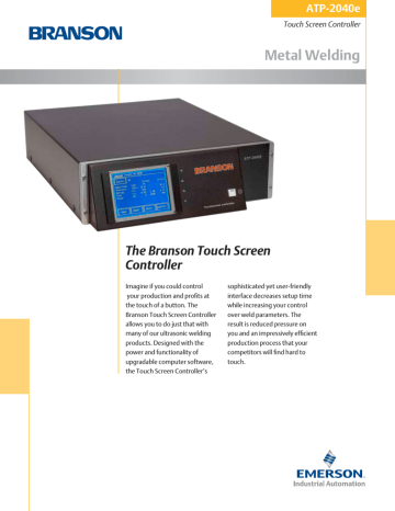 Emerson MWX 100 Specification Sheet | Manualzz