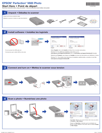 Epson Perfection V600 Photo User Manual | Manualzz