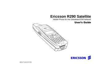 Ericsson R290 User's Guide | Manualzz