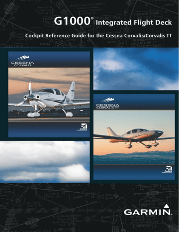 Garmin G1000 Cockpit Reference Guide | Manualzz