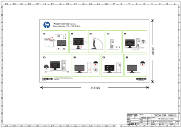 HP S2231/S2331 LCD Monitor Setup Poster | Manualzz