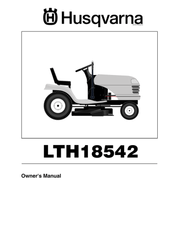 Husqvarna LTH18542 Owner's Manual | Manualzz