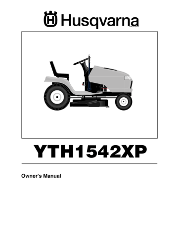 Husqvarna YTH2448 Hydro Riding Yard Tractor 24 48 Mower Owner Parts ...