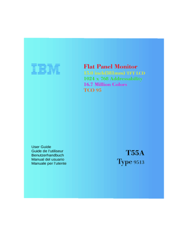 IBM T 55A User manual | Manualzz
