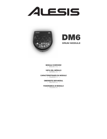 ION Alesis DM6 Module Overview | Manualzz