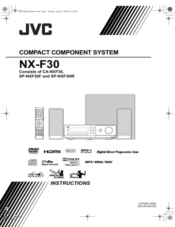 JVC NX-F30 Instructions Manual | Manualzz
