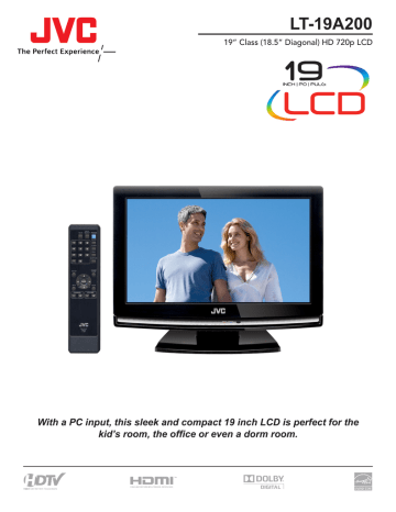 JVC A200 LT-19A200 User Manual | Manualzz