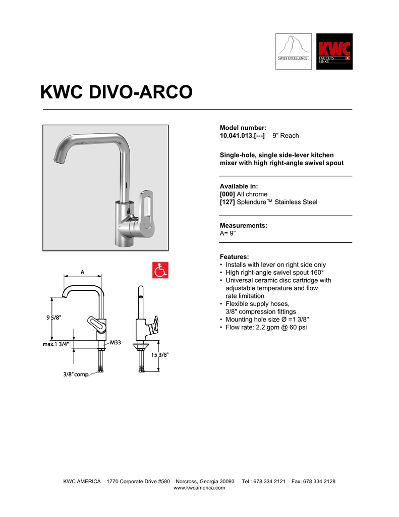 Kwc Deco Kitchen Faucet Parts | Besto Blog
