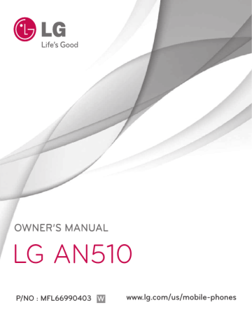 LG AN510 Owner's Manual | Manualzz