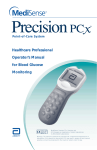 Precision Xceed Pro Operator Manual - Abbott Diabetes Care | Manualzz