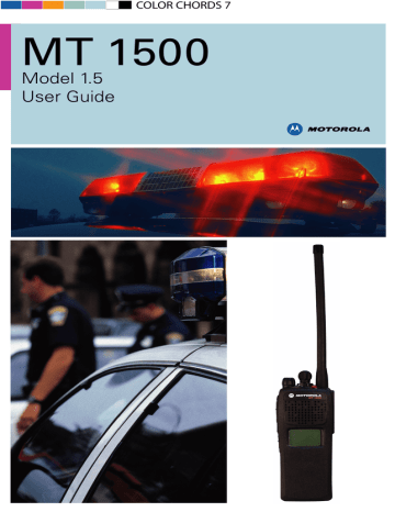 Motorola MT 1500 1.5 User Guide | Manualzz