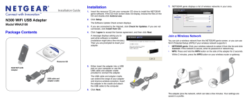 NETGEAR WNA3100 Installation Guide | Manualzz