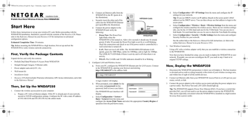 NETGEAR WNDAP350 Installation Guide | Manualzz