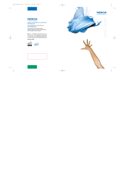 Nokia 2285 - User manual, Owner's guide