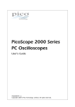 PicoScope Oscilloscope User Guide | Manualzz