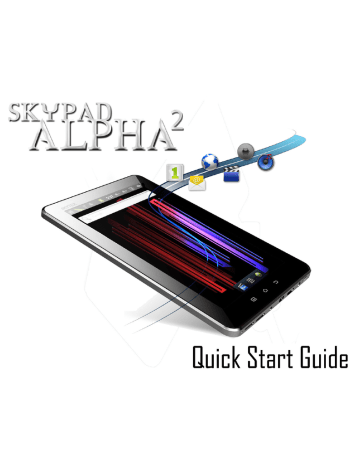Skytex Skypad Alpha2 Tablet Quick Start Guide | Manualzz
