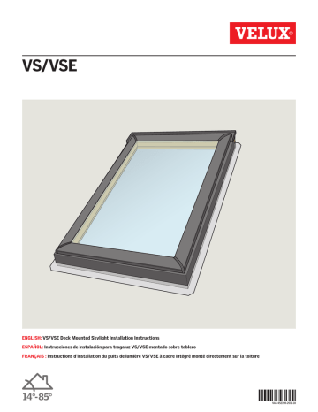 VELUX VSE S01 2004 Installation Guide | Manualzz