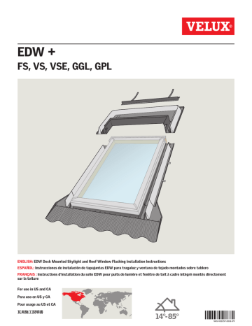VELUX EDW S06 0000A Installation instructions | Manualzz