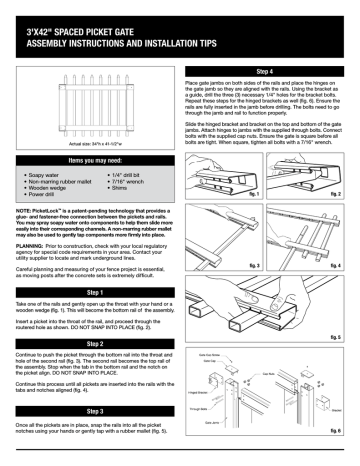 Veranda 181980 Instructions / Assembly | Manualzz