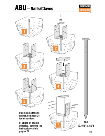 Simpson Strong-Tie ABU1010RZ Installation Guide | Manualzz