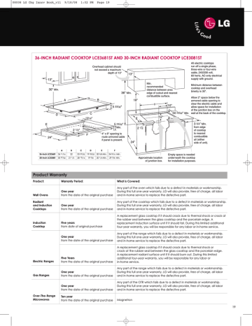 LG Electronics LCE3010SB Installation Guide | Manualzz