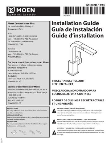 MOEN S7597C Installation Guide | Manualzz