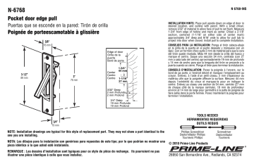 Prime-Line N 6768 Instructions / Assembly | Manualzz