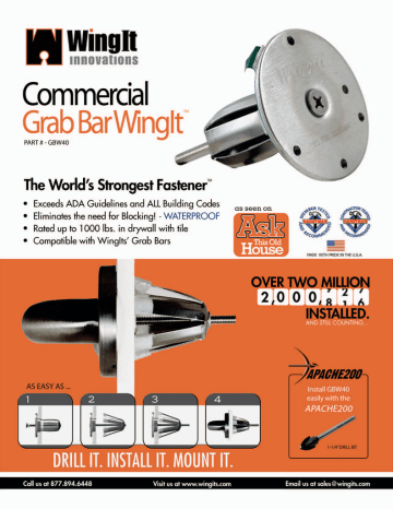WingIts GBW40 Installation Guide | Manualzz