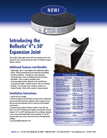 Reflectix EXP04050 Installation Guide | Manualzz