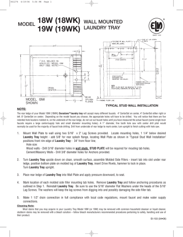 MUSTEE 19W Instructions / Assembly | Manualzz