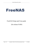 FreeNAS 8.3.0 Users Guide | AI Chat & PDF Download | Manualzz