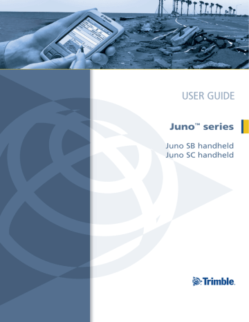 Trimble Juno Series User Guide | Manualzz