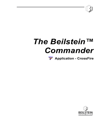 Beilstein Commander CrossFire User Manual | Manualzz