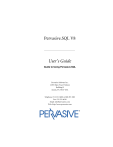 Pervasive.SQL V8 User's Guide | Manualzz