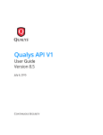 Qualys Asset Management and Tagging API V2 User Guide | Manualzz