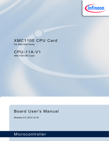 XMC1100 CPU Card Board User's Manual | Manualzz