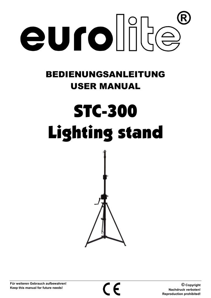EUROLITE STC-300 User Manual | Manualzz