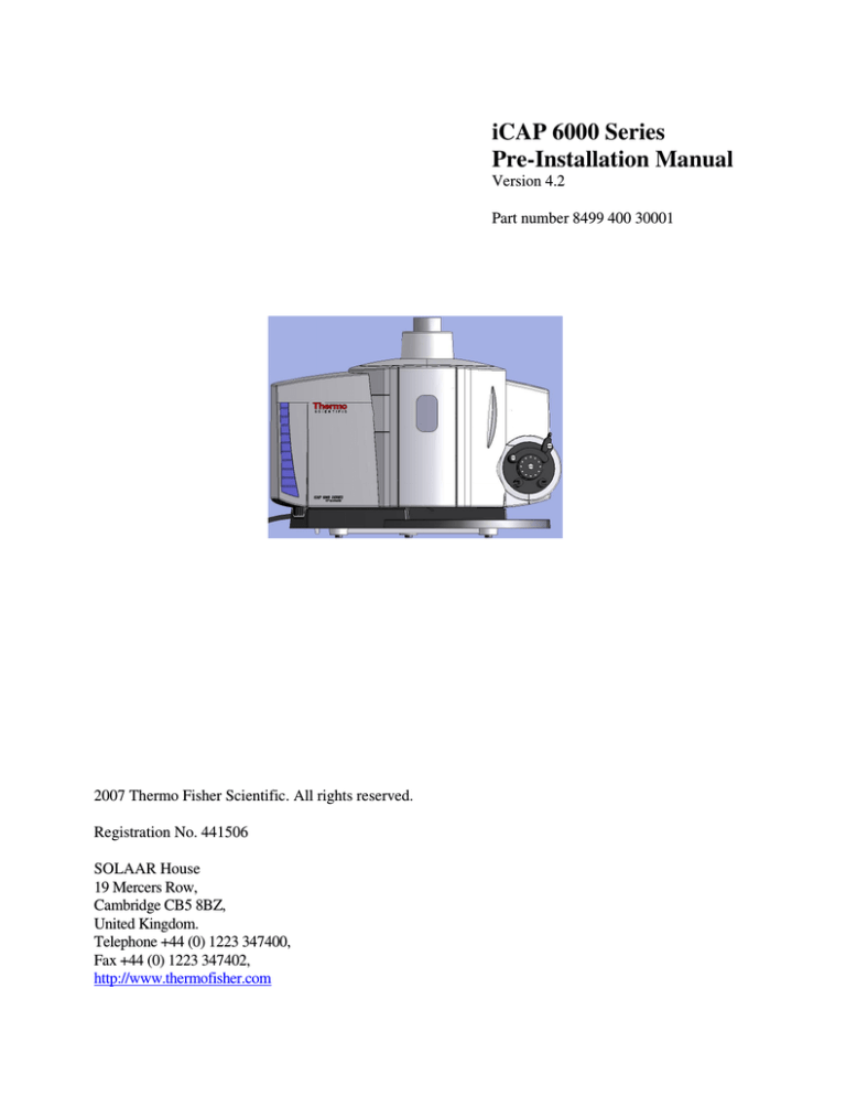 Icap 6000 Series Pre Manualzz