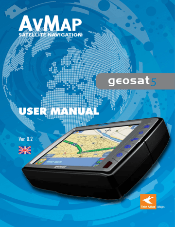 AvMap Geosat 5 User manual | Manualzz