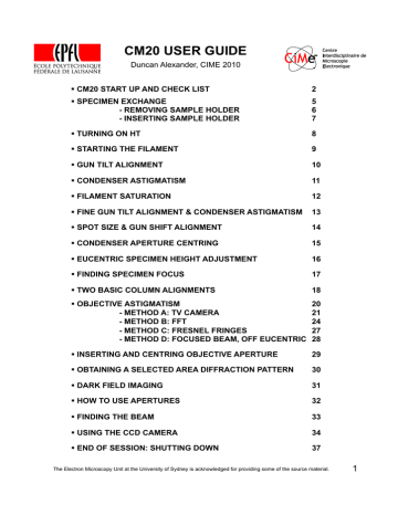 CM20 User Guide | Manualzz