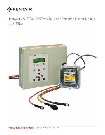 TraceTek TTDM-128 Leak Detection Master Module User Manual | Manualzz