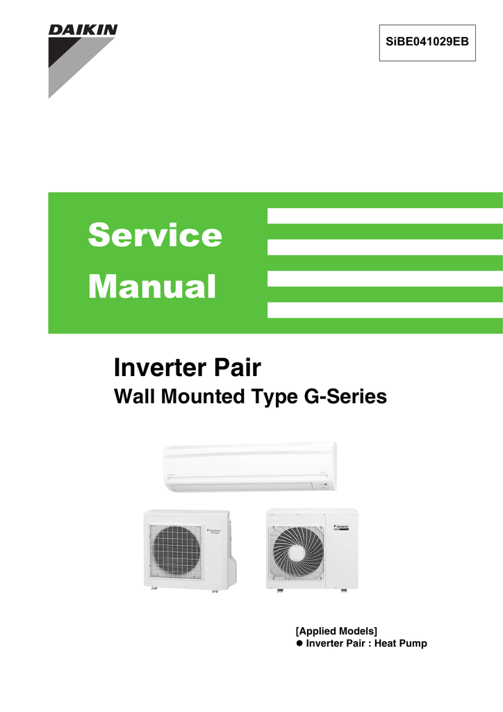 Daikin Service Manual | Manualzz