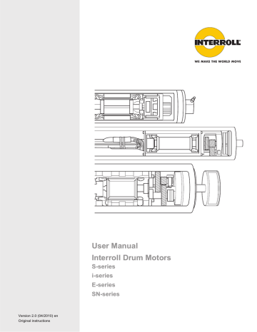Interroll Drum Motors User Manual | Manualzz
