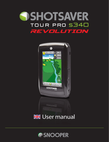 Snooper S340 Tour Pro Shotsaver Revolution Owner Manual | Manualzz