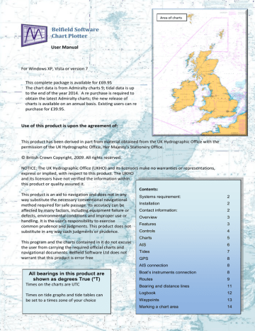 Chart Plotter User Manual | Manualzz