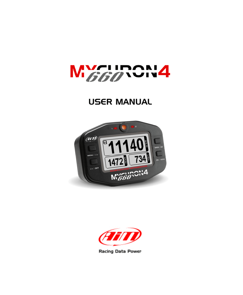 Aim MYCHRON4 660 User guide | Manualzz