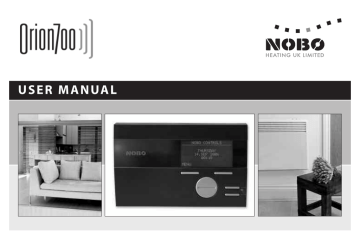 NOBOCOOL ORION 700 User manual | Manualzz