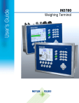 Weighing Terminal IND780 User's Guide | Manualzz
