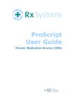 Assyst Rx-S User Guide - Pharmacy Management System | Manualzz