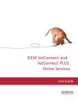 IDEXX VetConnect, VetConnect PLUS User Guide | Manualzz